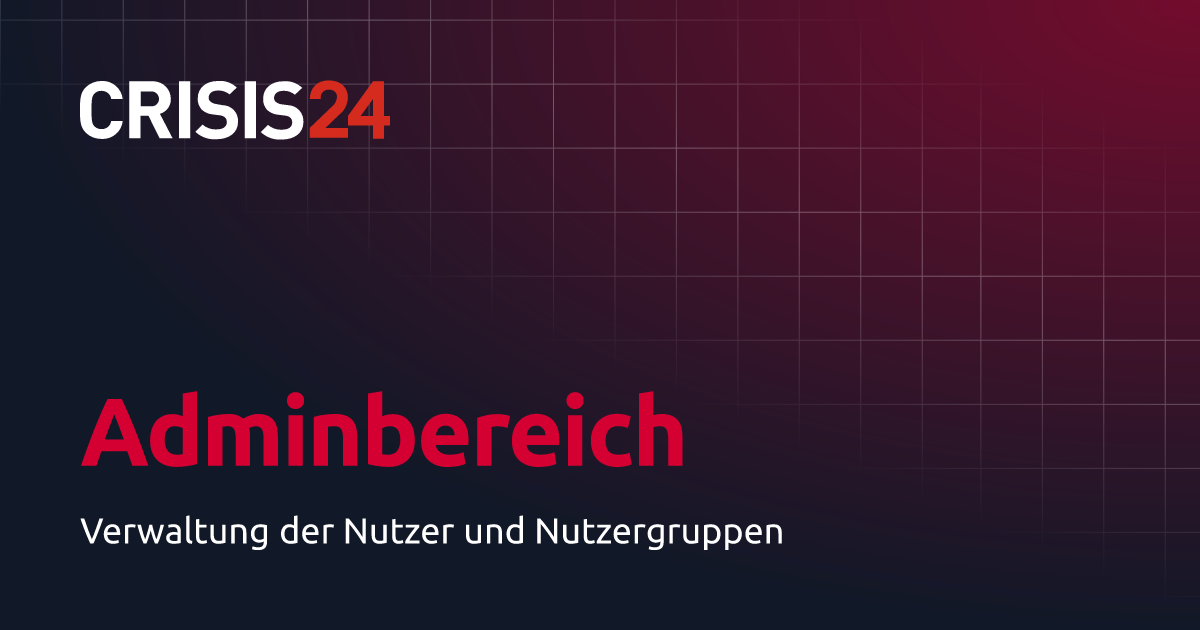 Adminbereich | X-ASSIST Manager