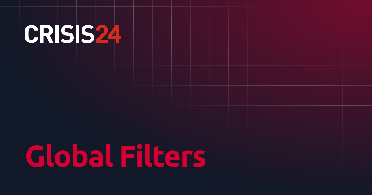 Global Filters | X-ASSIST Manager